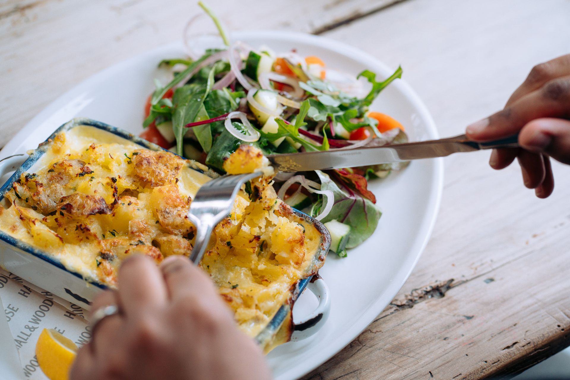 Menus at The Grasshopper