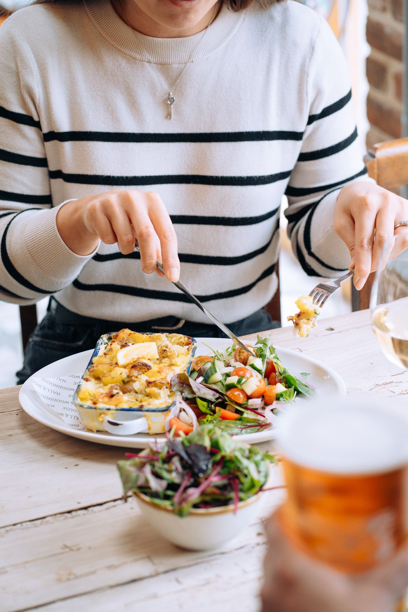 Menus at The Grasshopper