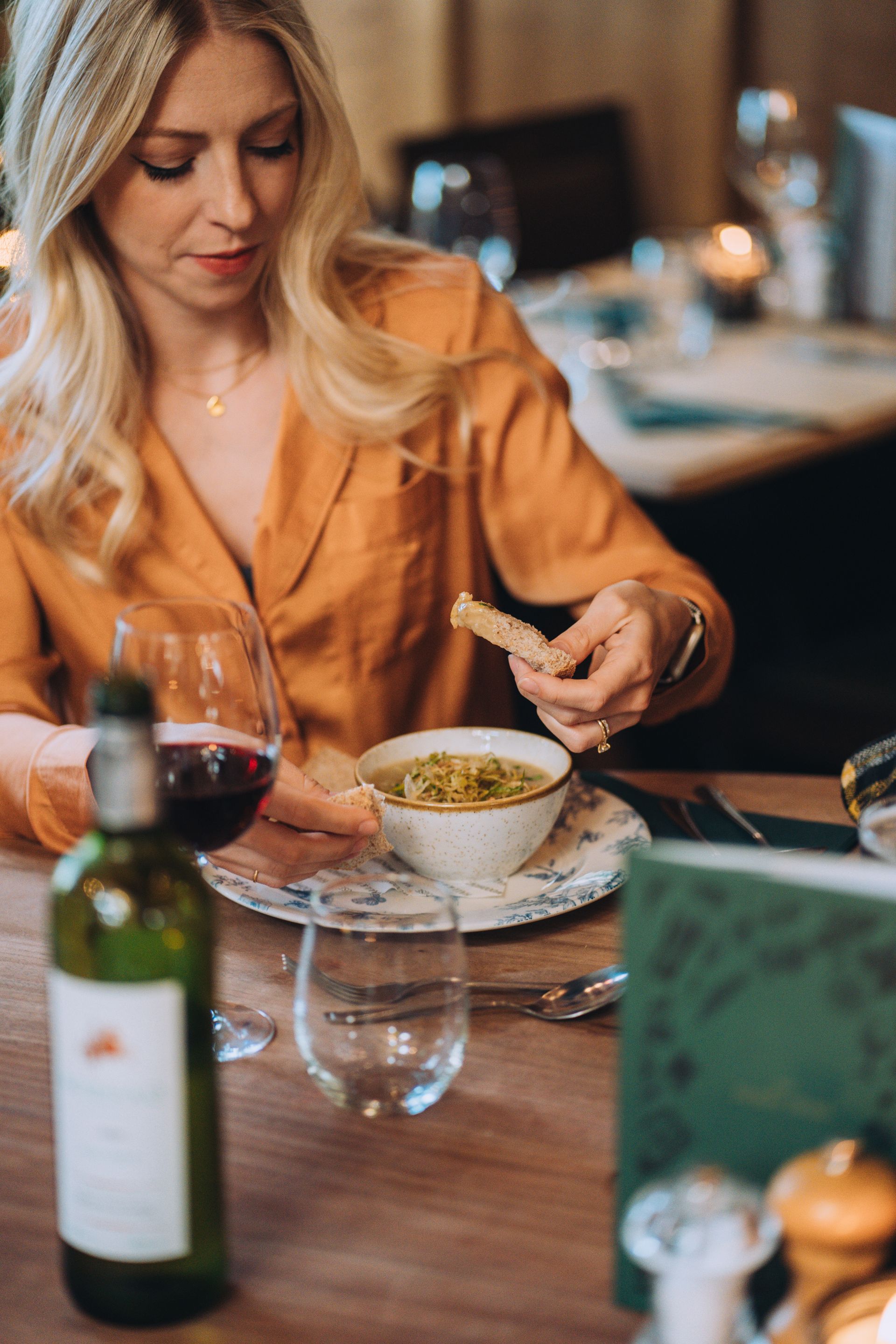 Menus at The Grasshopper