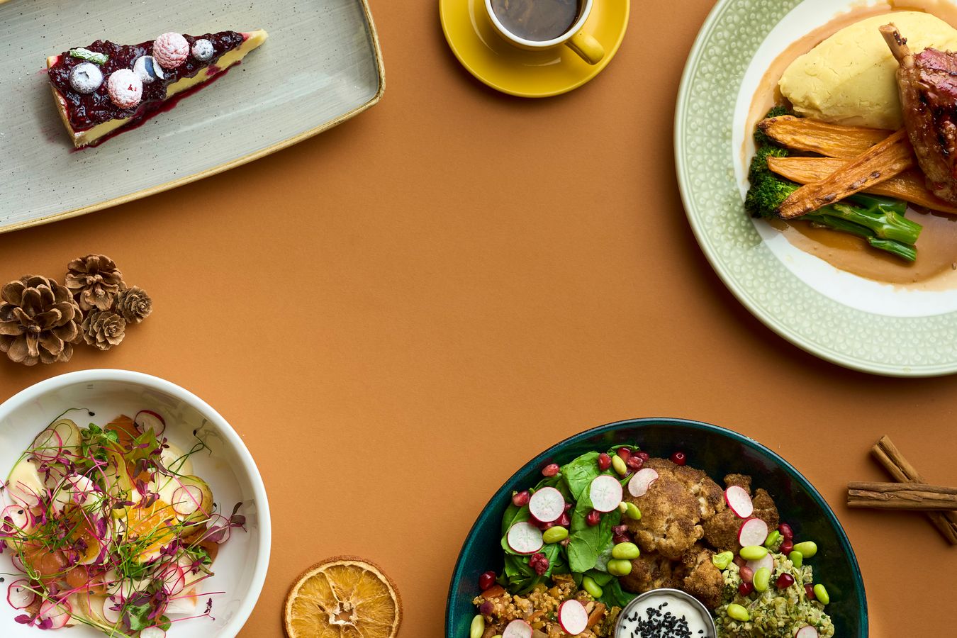 Menus at The Grasshopper