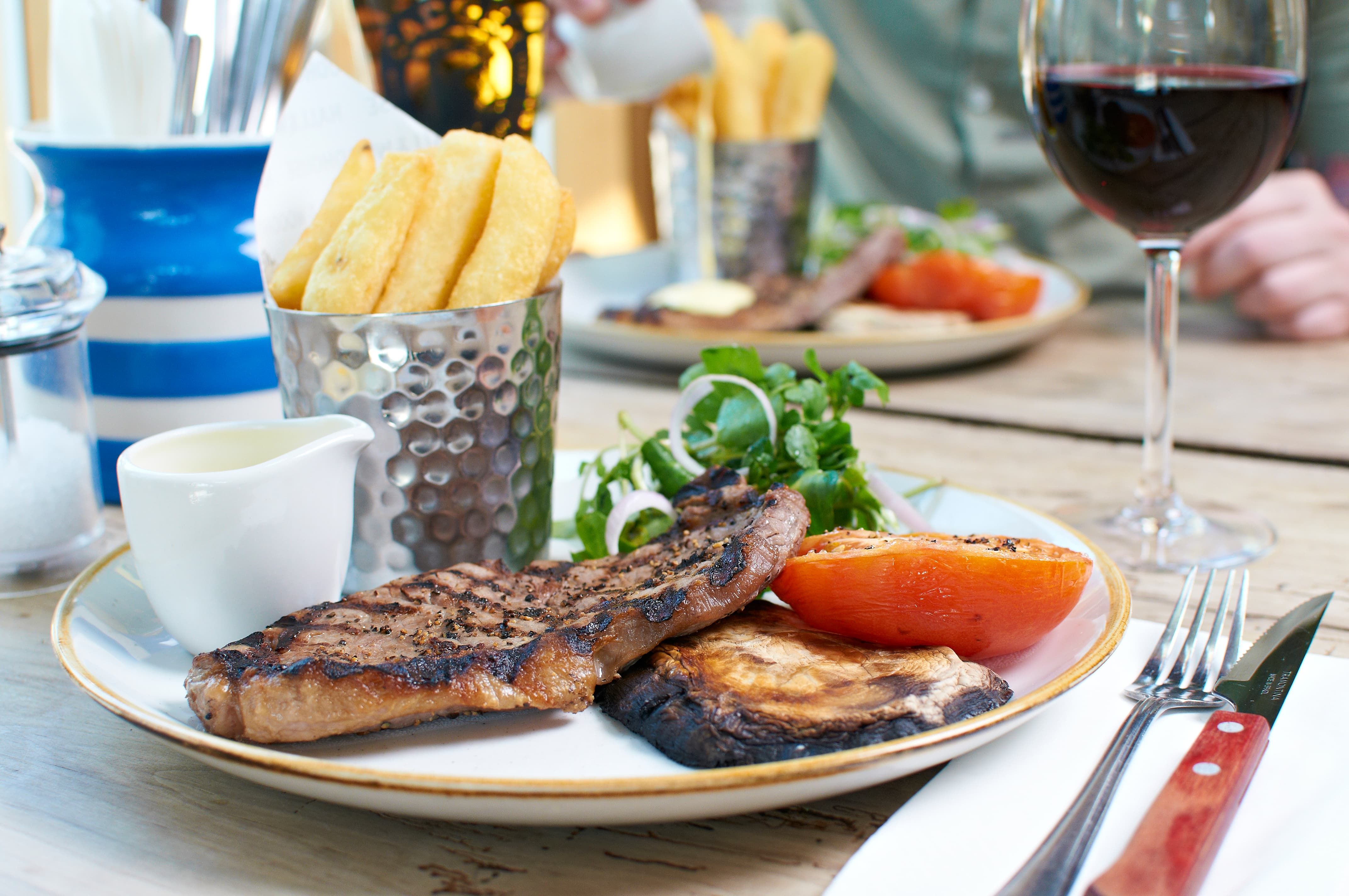 Menus at The Grasshopper